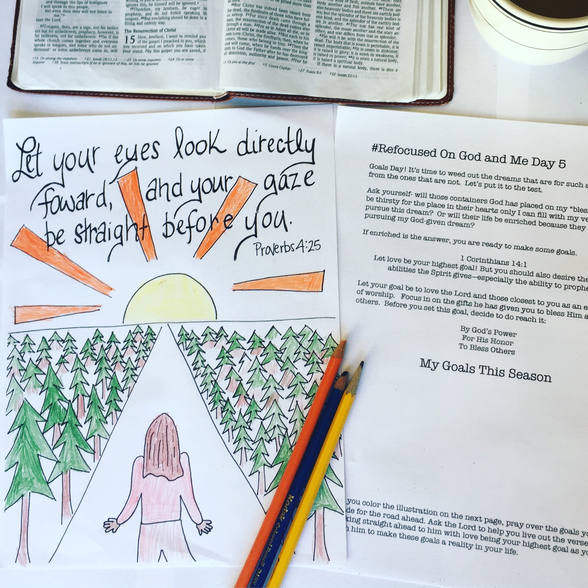 Look Forward in Faith – Amy D Terry